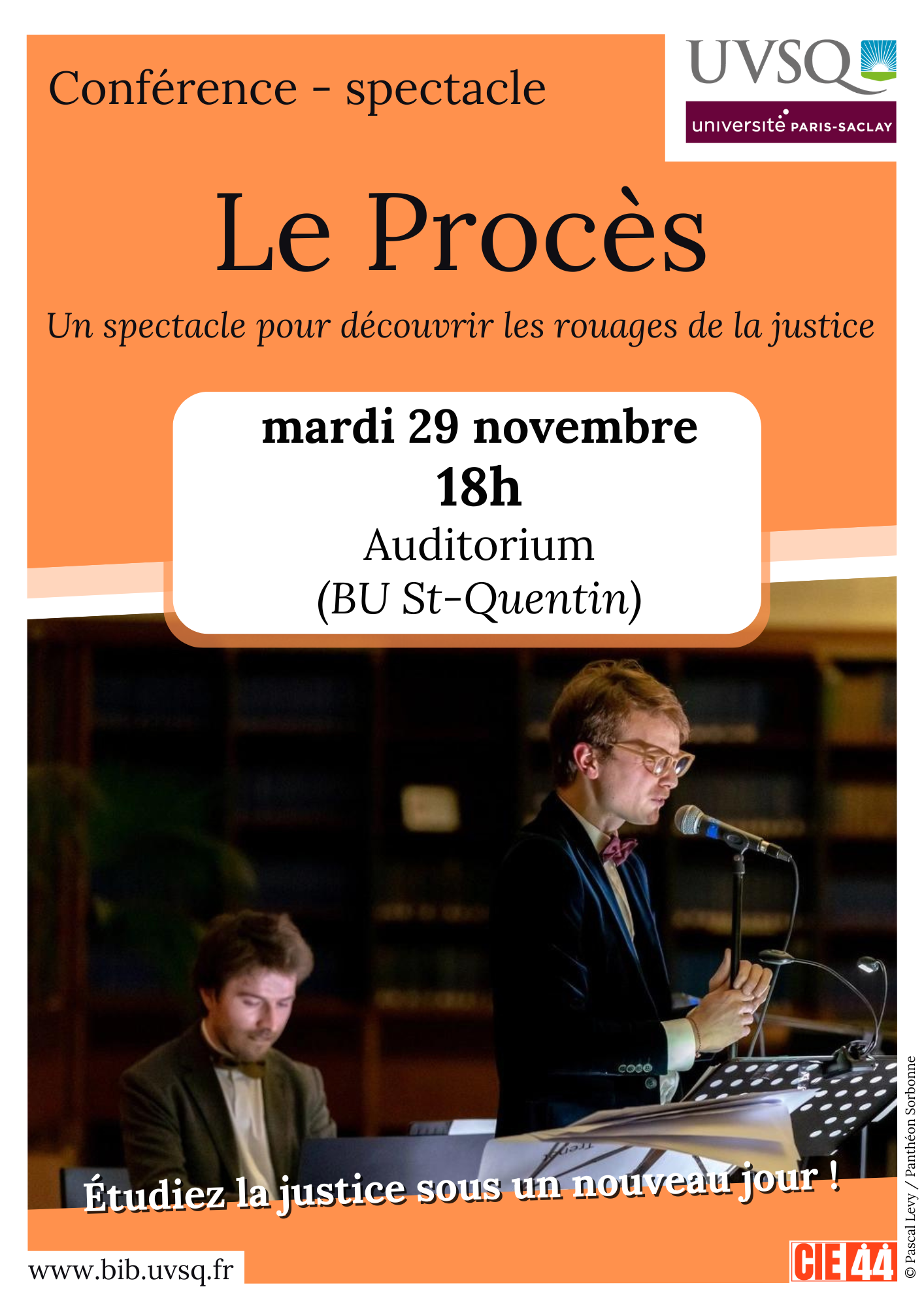 [Spectacle] Le Procès - Bibliothèques