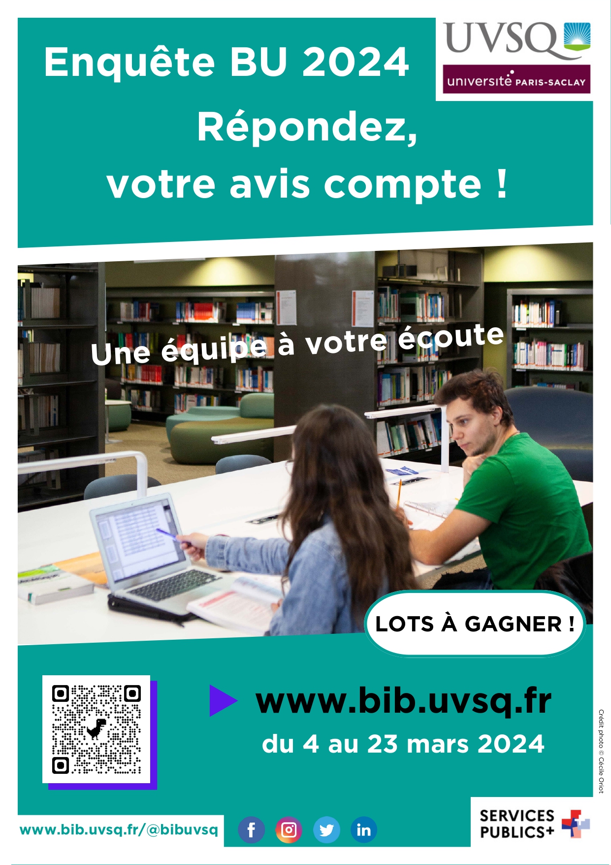 Enquête des BU 2024 - Bibliothèques