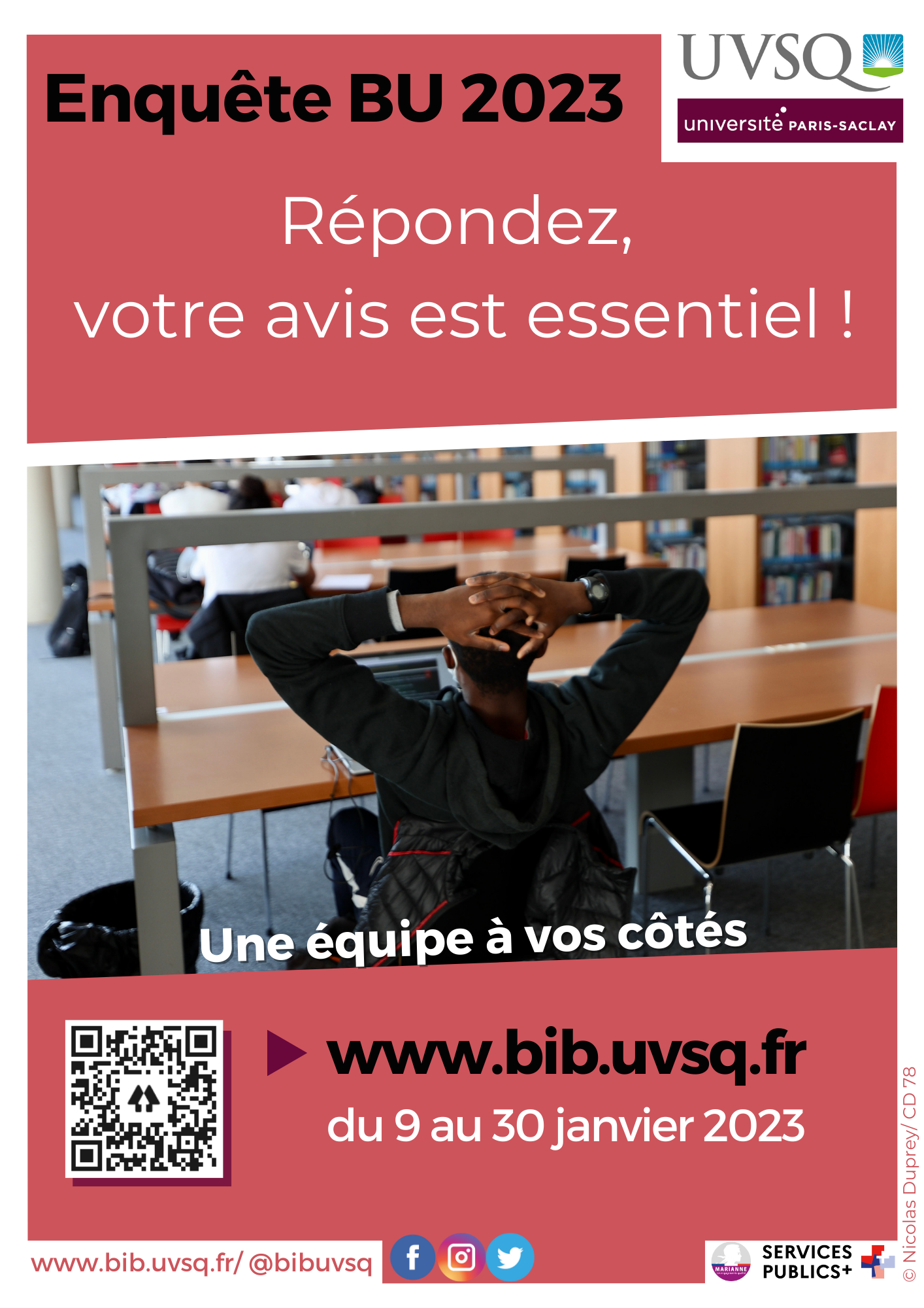 Enquête des BU 2023 - Bibliothèques